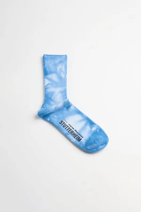 Stutterheim Socksss Cloud-dye Socks - Blue Sky