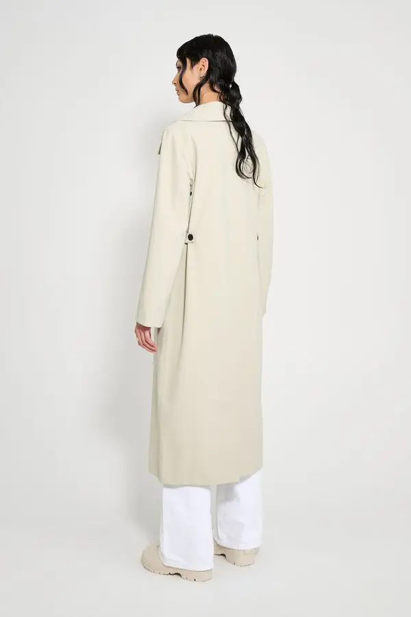 Stutterheim Wayfair Trench Coat - Pelican