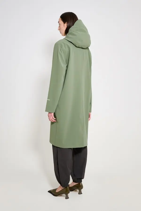 Stutterheim Stockholm Long Patch Raincoat
