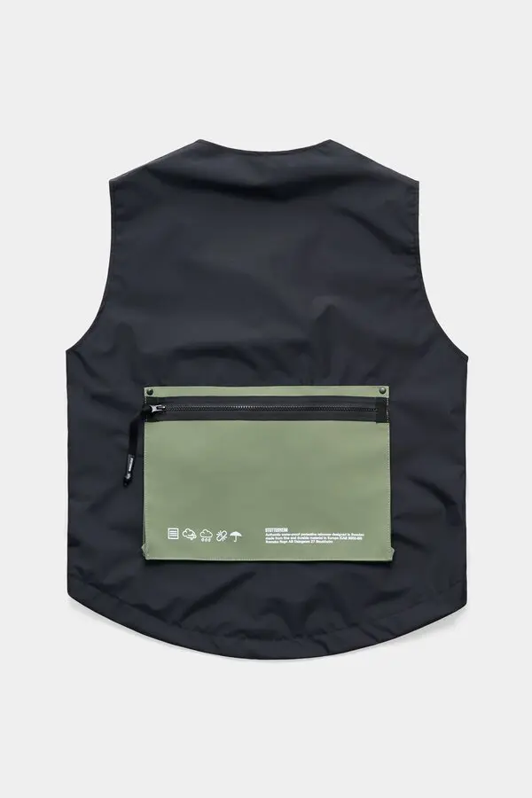 Stutterheim Bro Vest - Black