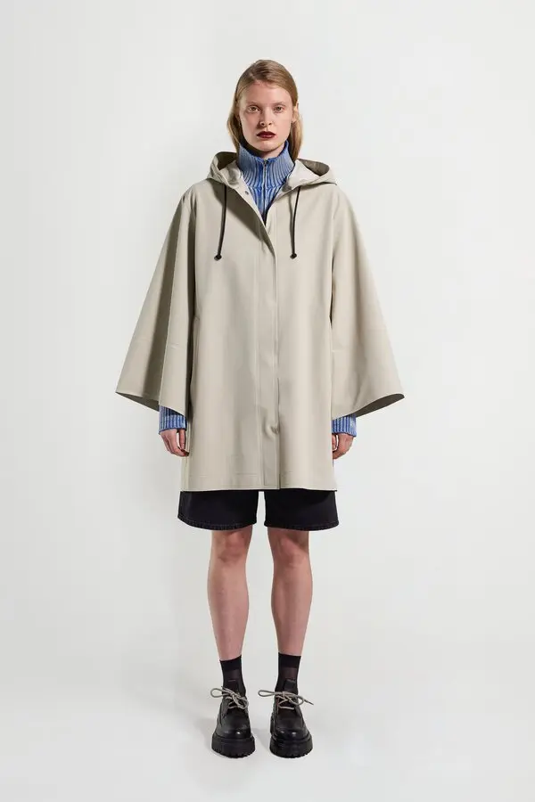 Stutterheim Lubban Rain Jacket - Pelican