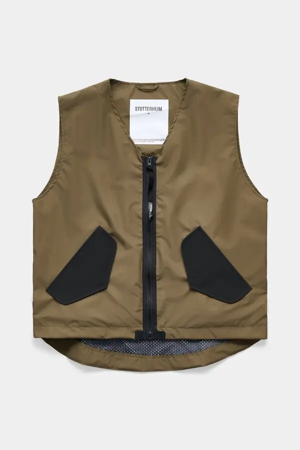 Stutterheim Bro Vest - Green