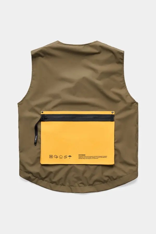 Stutterheim Bro Vest - Green