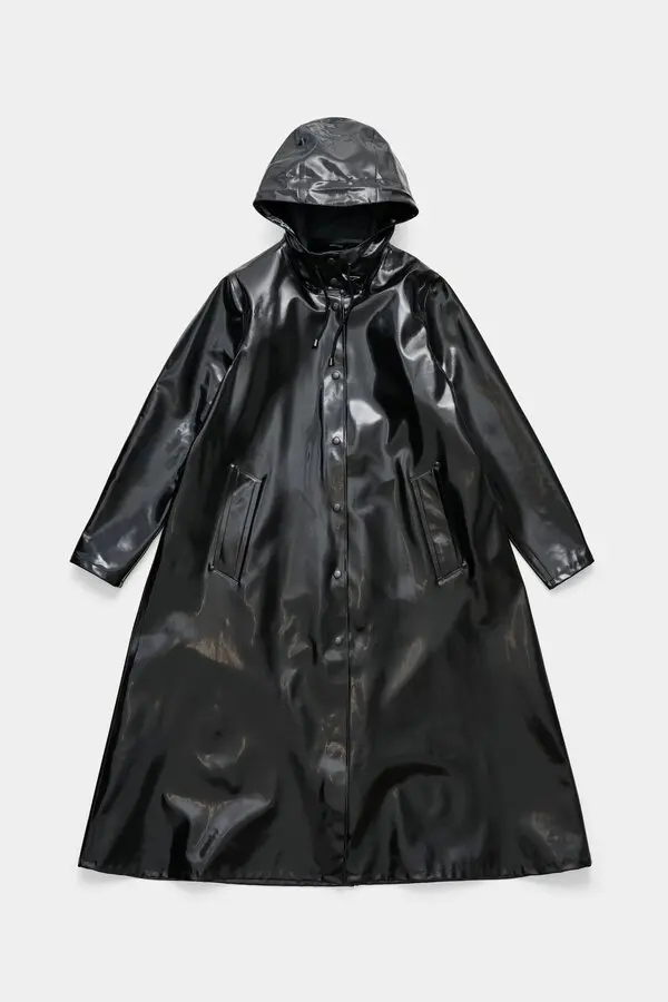 Stutterheim Mosebacke Long Opal Raincoat