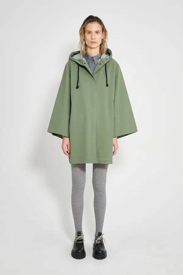 Stutterheim Lubban Rain Jacket - Dry Green