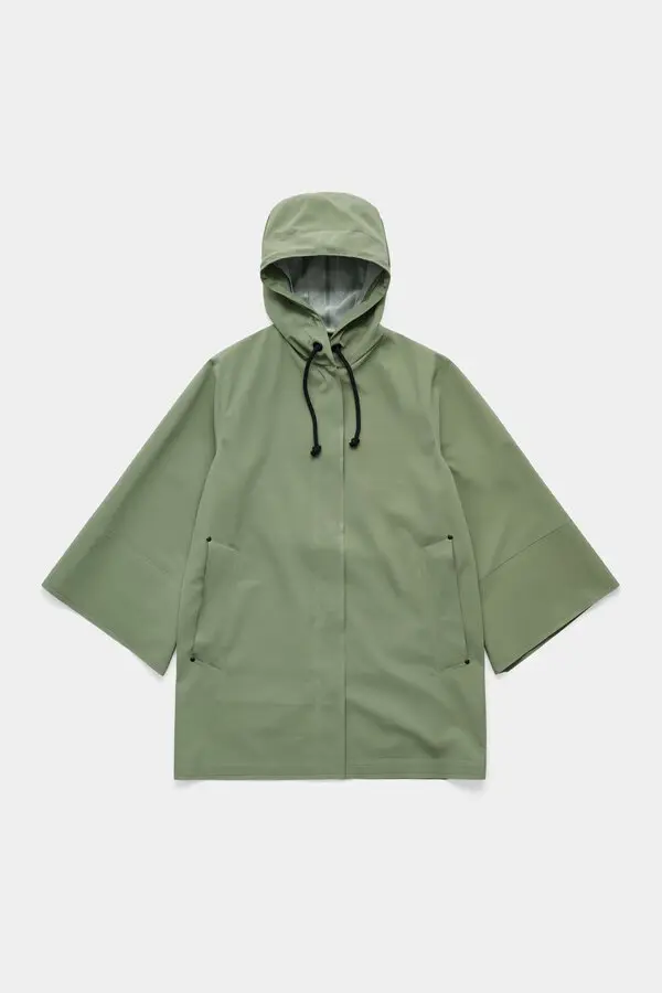 Stutterheim Lubban Rain Jacket - Dry Green