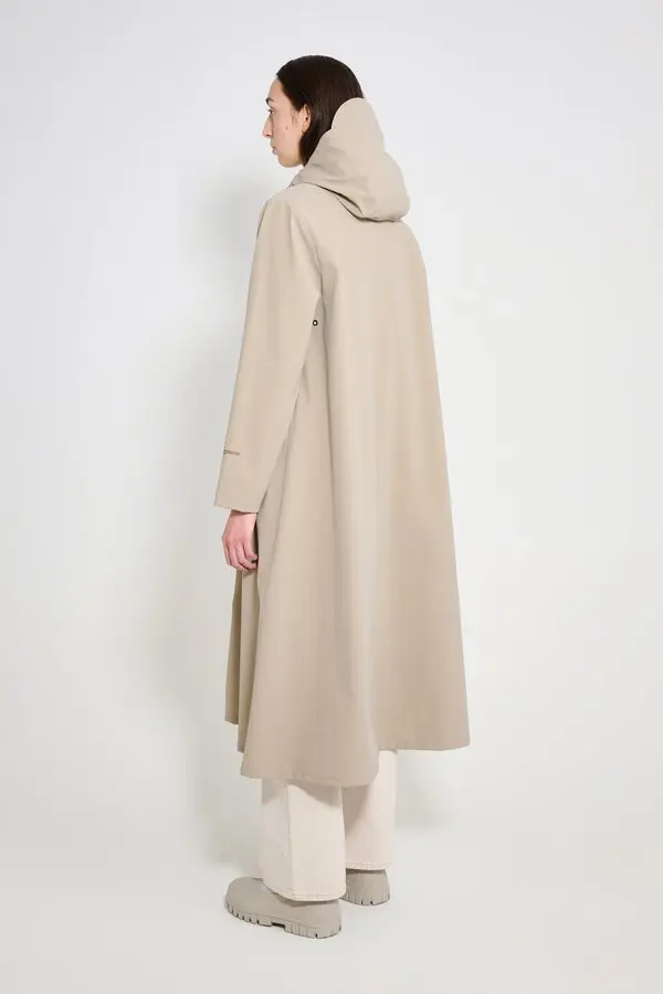 Stutterheim Mosebacke Long Patch Raincoat