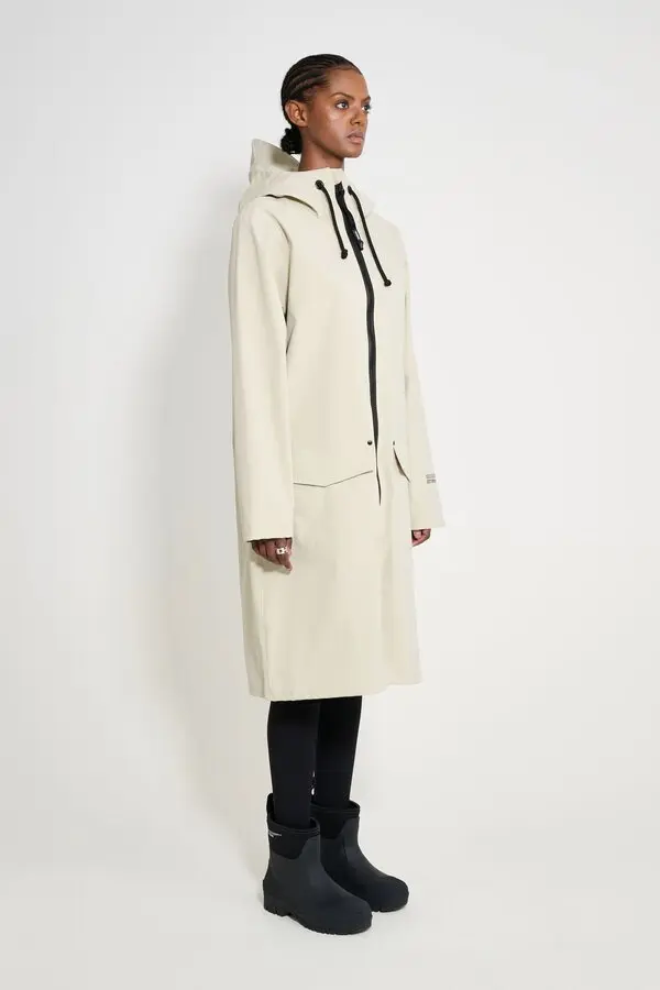 Stutterheim Stockholm Long Patch Raincoat