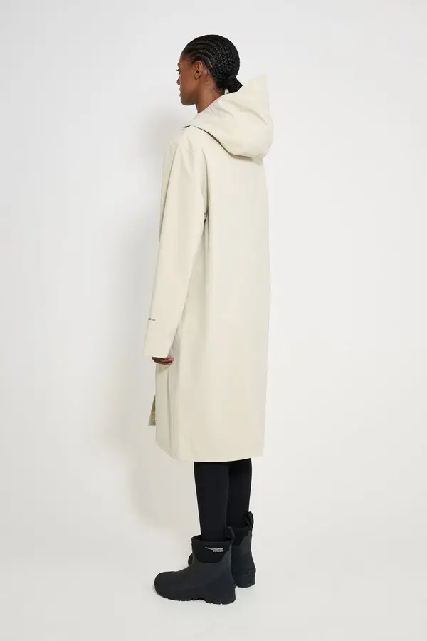 Stutterheim Stockholm Long Patch Raincoat