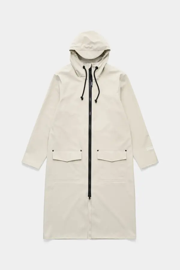 Stutterheim Stockholm Long Patch Raincoat