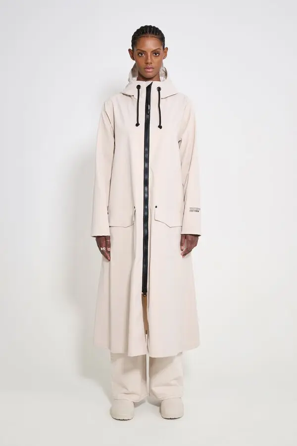 Stutterheim Mosebacke Long Patch Raincoat