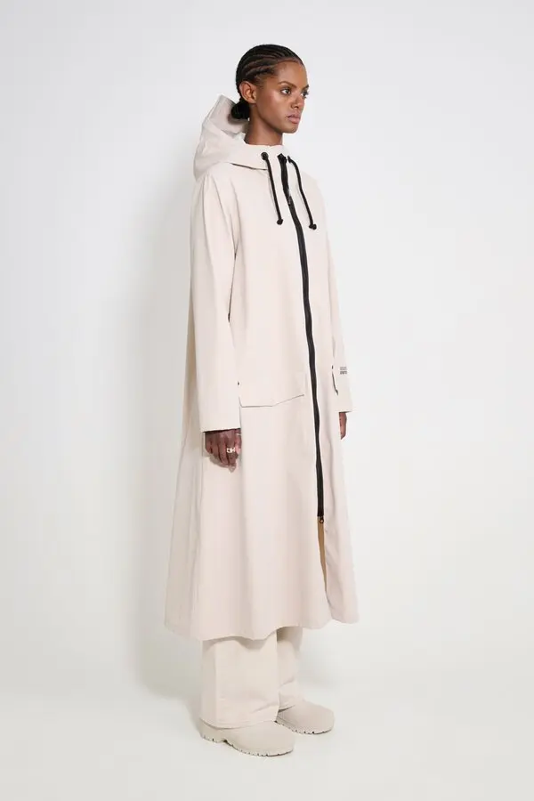 Stutterheim Mosebacke Long Patch Raincoat