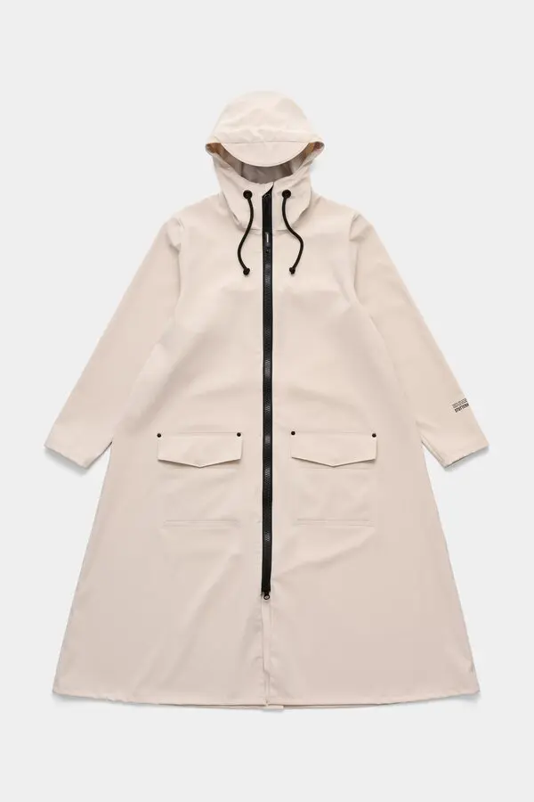 Stutterheim Mosebacke Long Patch Raincoat