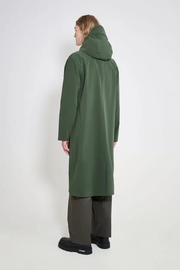 Stutterheim Stockholm Long Patch Raincoat