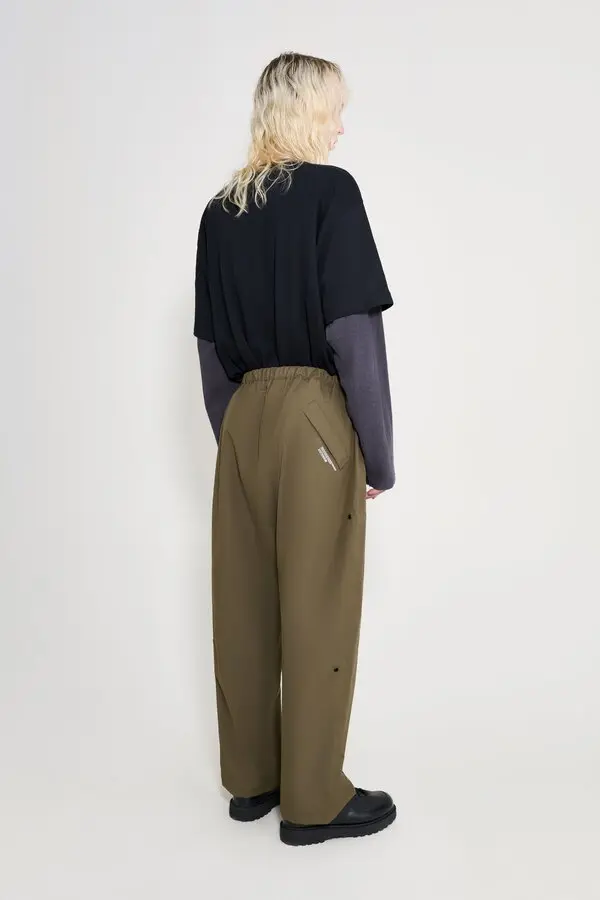 Stutterheim Bash Zip Trousers - Green