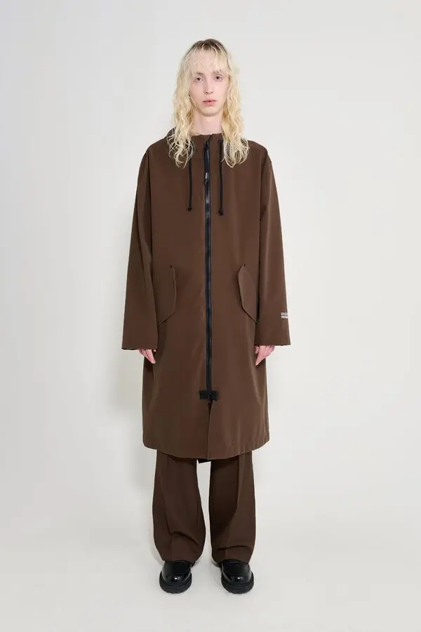 Stutterheim Martins Parka - Dark Brown