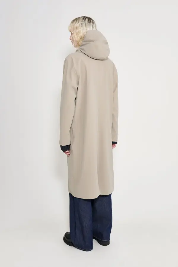 Stutterheim Stockholm Long Patch Raincoat