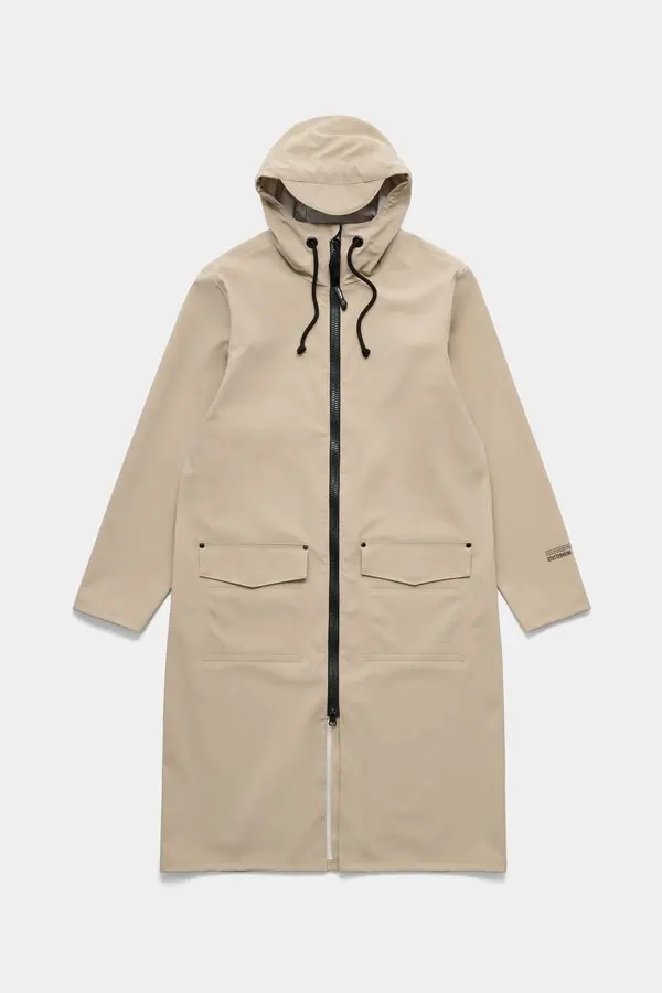 Stutterheim Stockholm Long Patch Raincoat