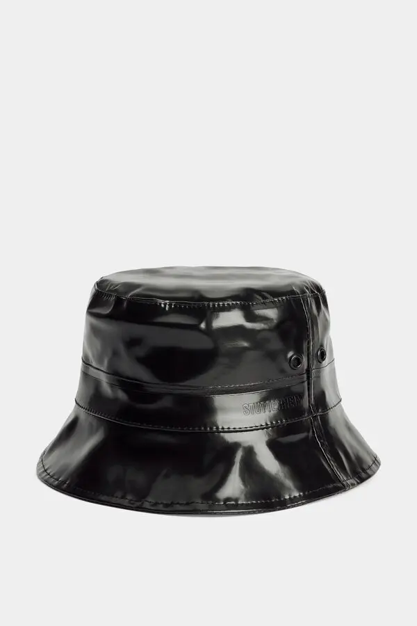 Stutterheim Beckholmen Opal Bucket Hat - Black
