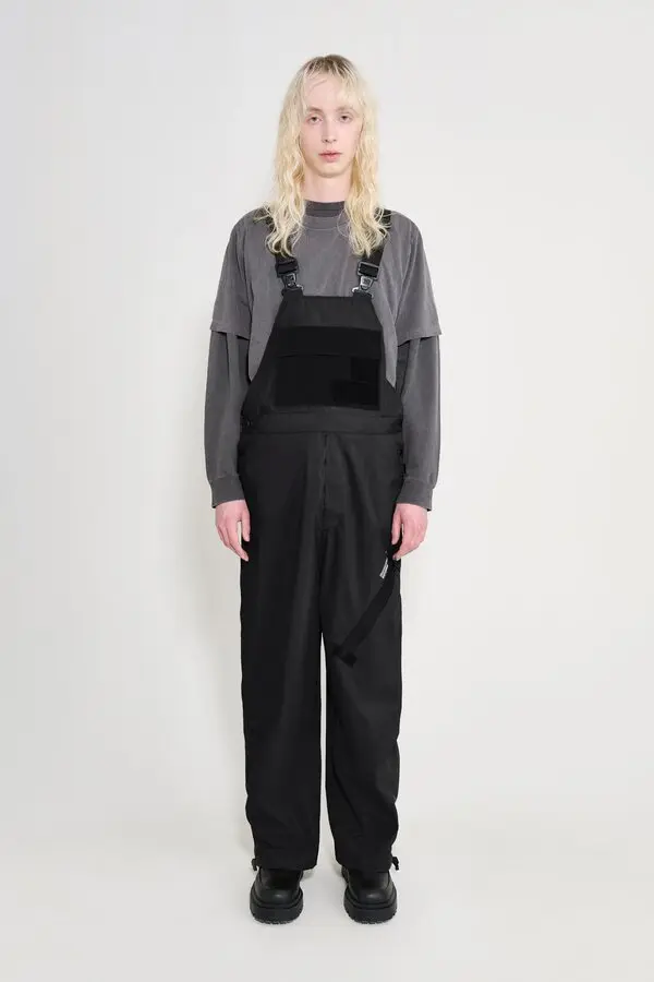 Stutterheim Space Bib Trousers - Black