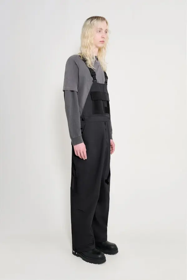 Stutterheim Space Bib Trousers - Black