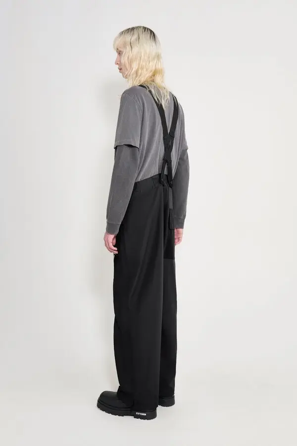Stutterheim Space Bib Trousers - Black