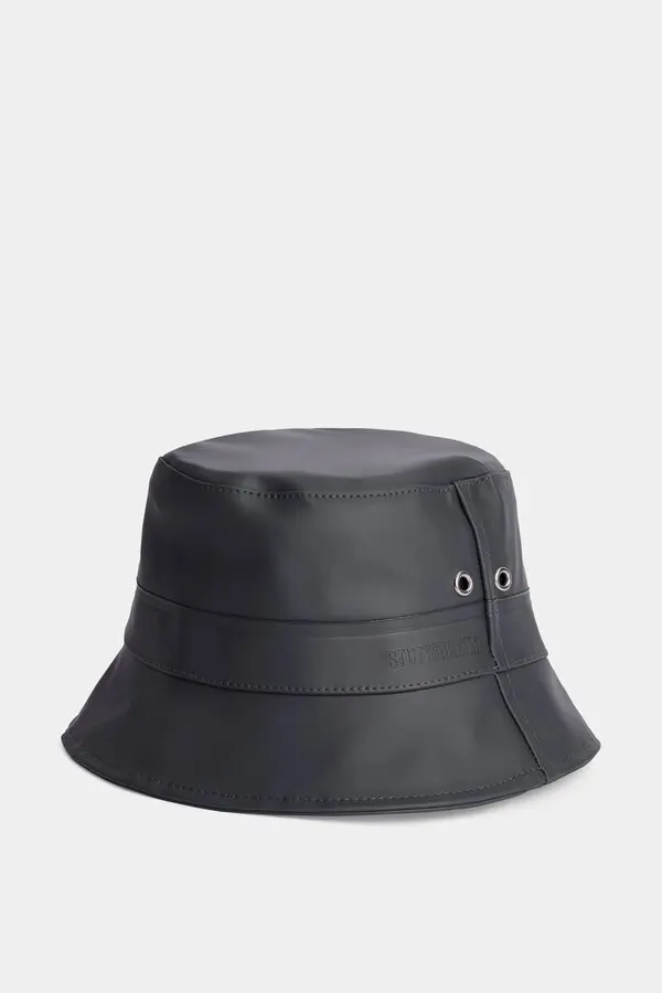 Stutterheim Beckholmen Bucket Hat - Charcoal