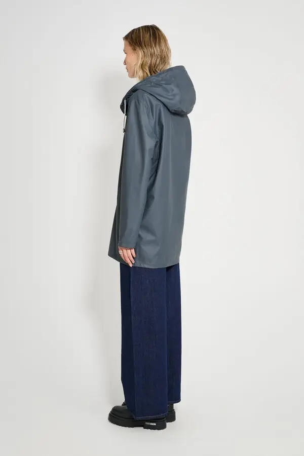Stutterheim Stockholm Lightweight Raincoat - Charcoal