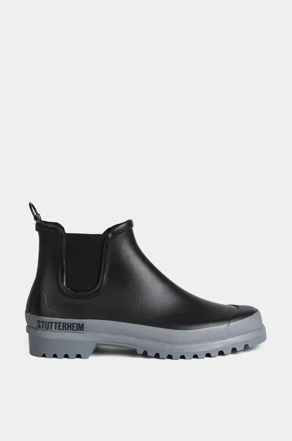 Stutterheim Chelsea Rainwalker Black/grey