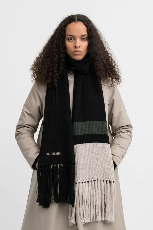 Stutterheim Fringe Scarf