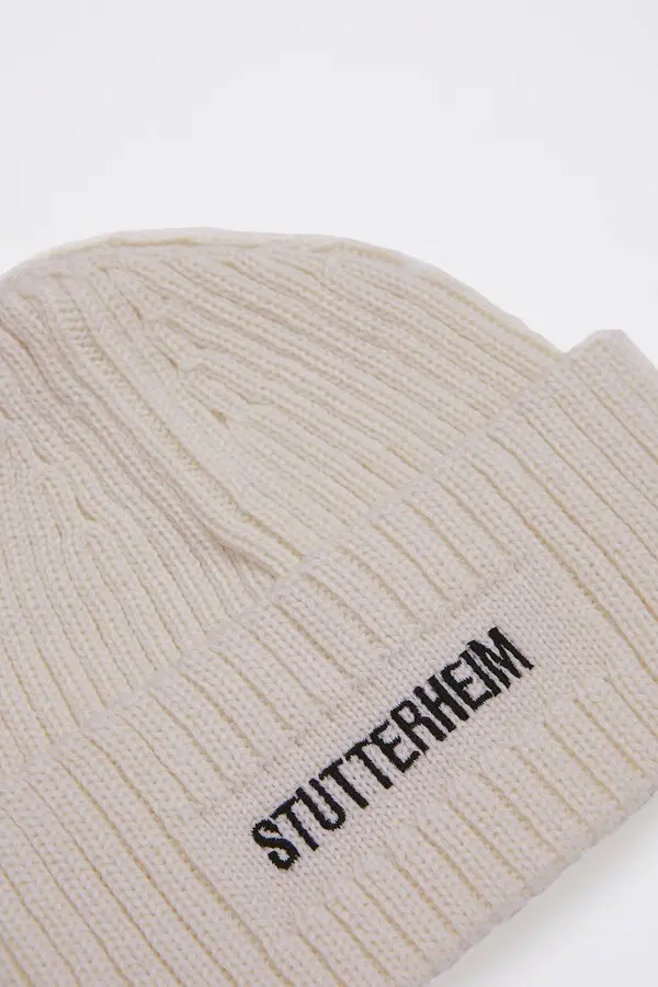 Stutterheim Logo Beanie