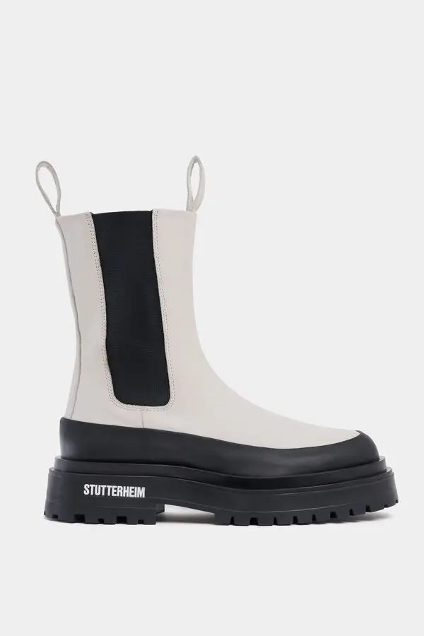 Stutterheim High Walker Leather Boots
