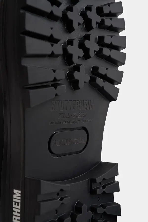 Stutterheim High Walker Leather Boots