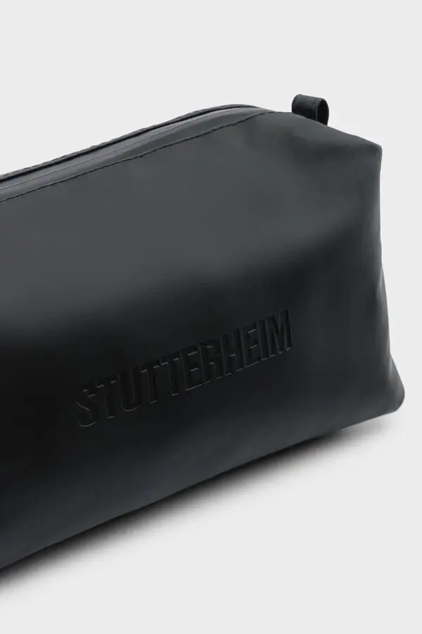 Stutterheim Container Small Wash Bag - Black