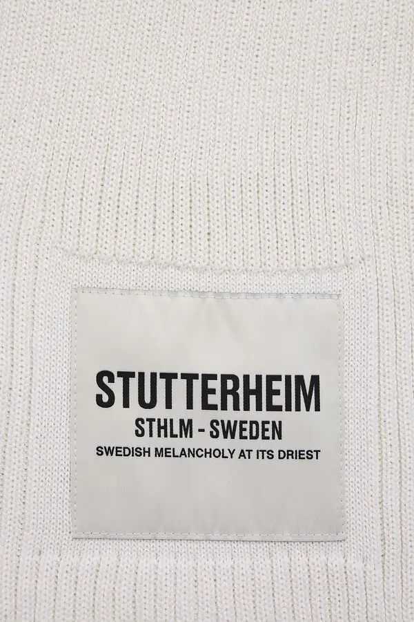 Stutterheim Wrap Scarf Off-white