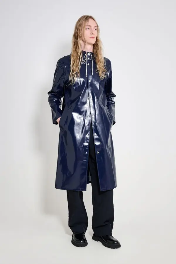 Stutterheim Stockholm Long Opal Raincoat