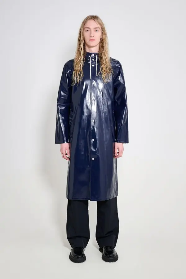 Stutterheim Stockholm Long Opal Raincoat