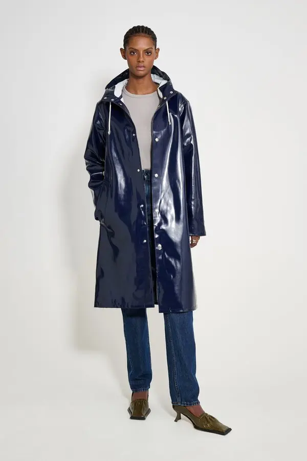 Stutterheim Stockholm Long Opal Raincoat