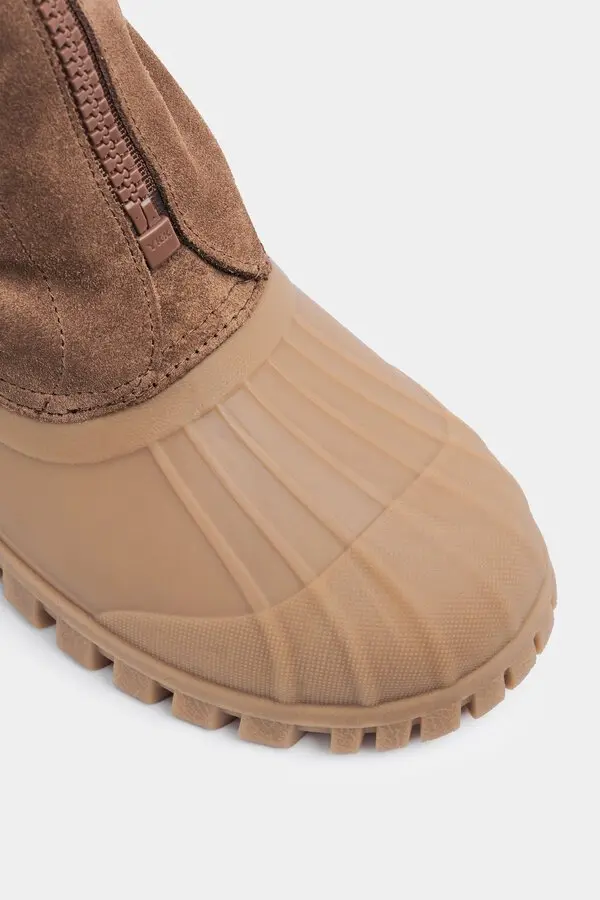 Stutterheim Patrol Zip Boot Suede /fudge