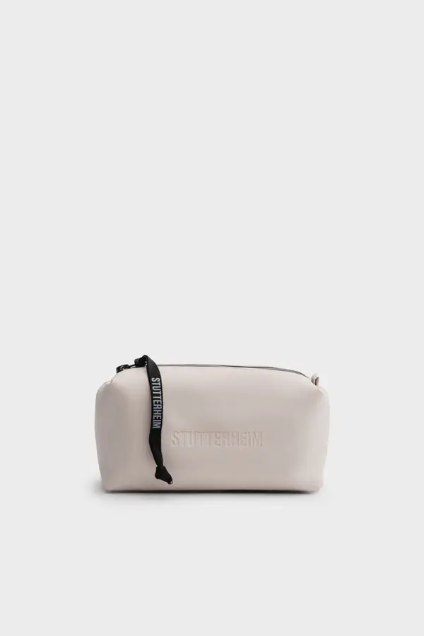 Stutterheim Container Small Wash Bag - Light Sand