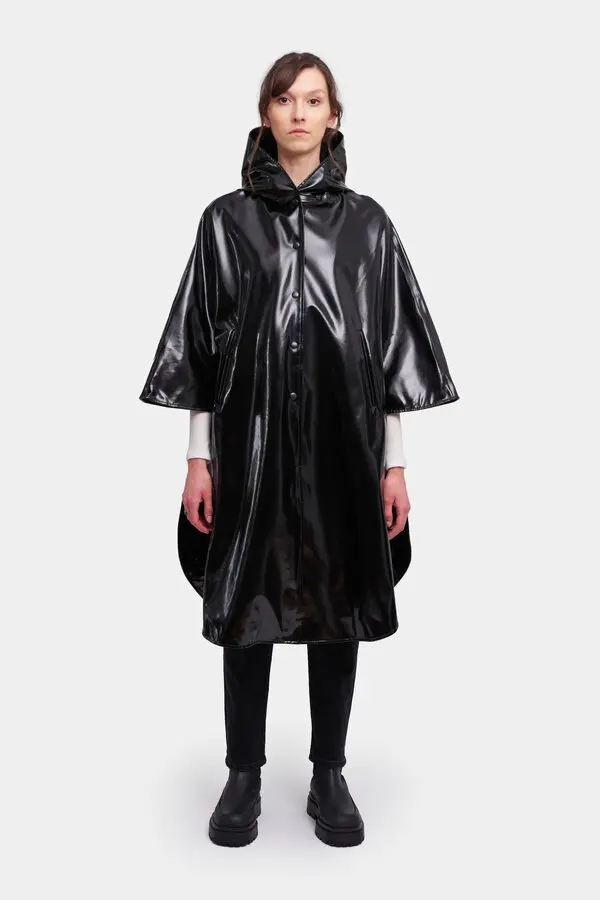Stutterheim Concert Print Opal Poncho