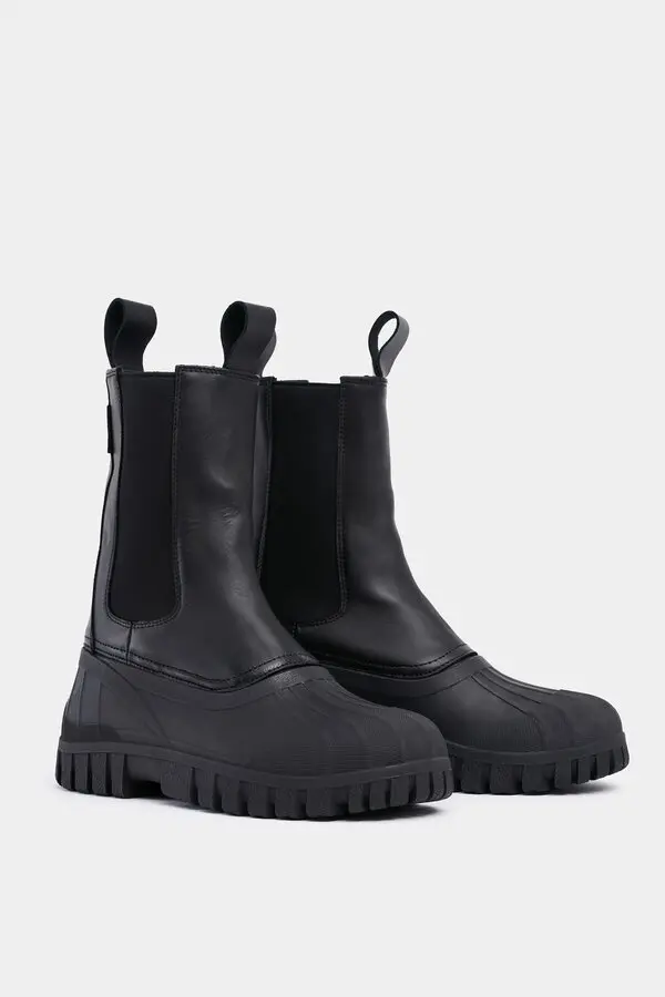 Stutterheim Patrol Boot Shaft Leather