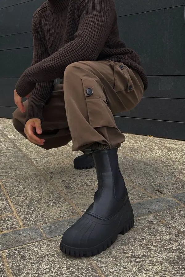 Stutterheim Patrol Boot Shaft Leather