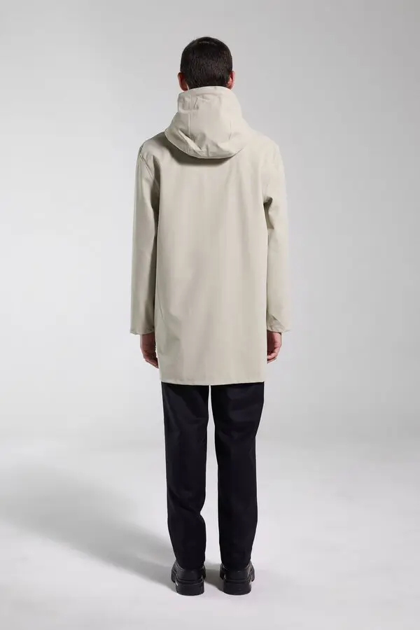 Stutterheim Stockholm Lightweight Zip Matte Raincoat
