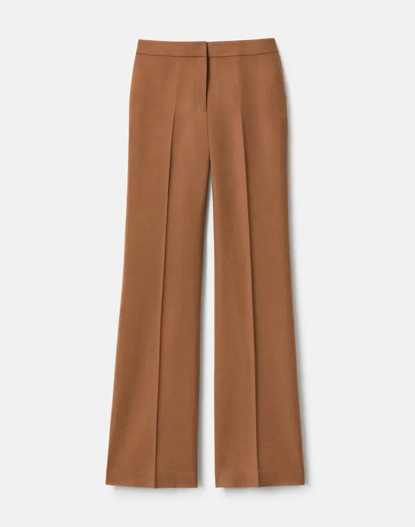 Lafayette 148 New York Camel Hair Lafayette Flared Pant - Vicuna