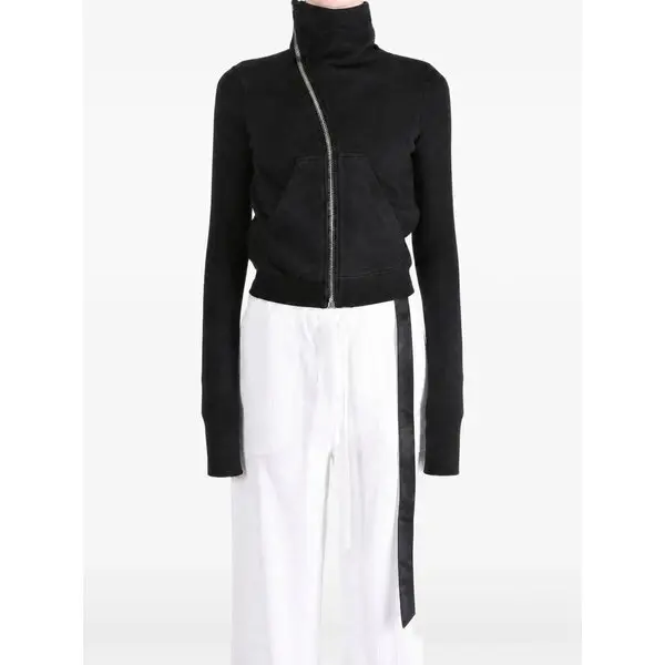Rick Owens Tops Sweatshirts - Black