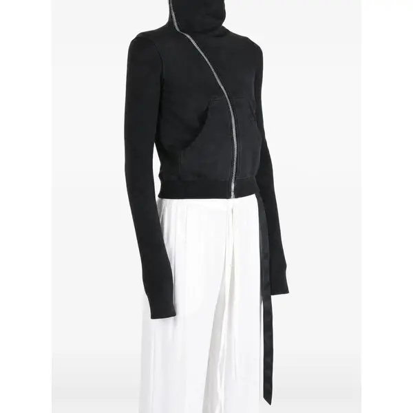 Rick Owens Tops Sweatshirts - Black