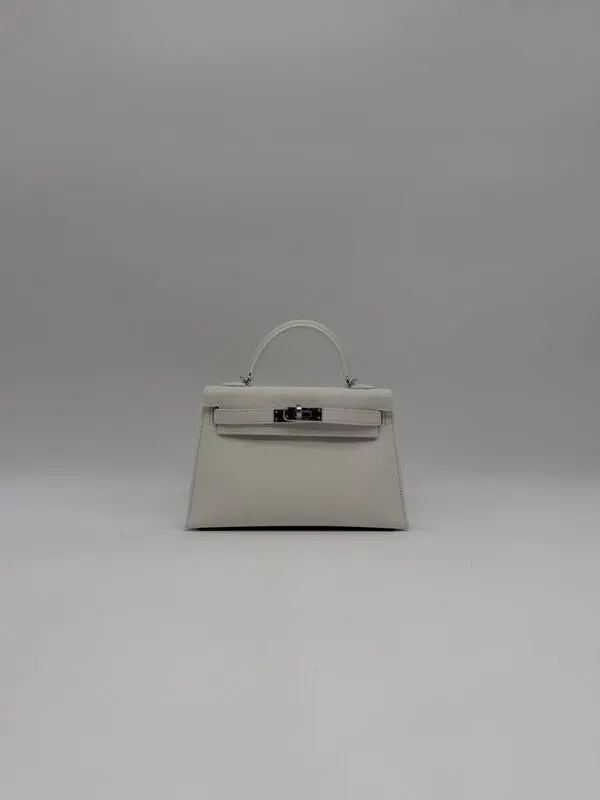 Hermès Mini Kelly Epsom Palladium Hardware