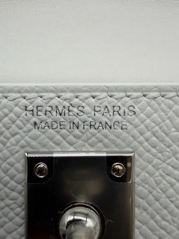 Hermès Mini Kelly Epsom Palladium Hardware