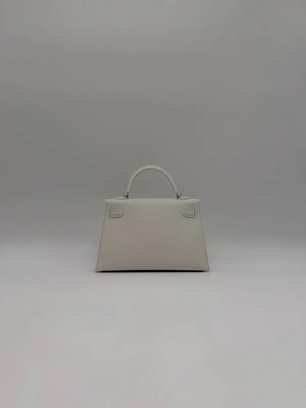 Hermès Mini Kelly Epsom Palladium Hardware